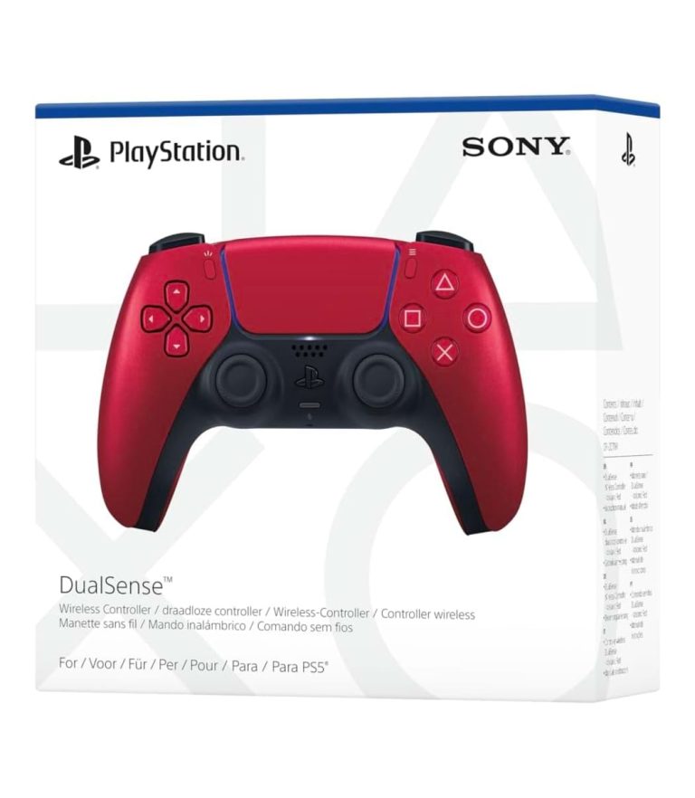 PS5 DualSense wireless controller – Volcanic Red – Sosogames