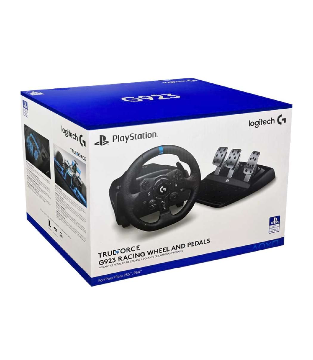 Logitech G923 Driving Force Racing Wheel – TRUEFORCE – Sosogames